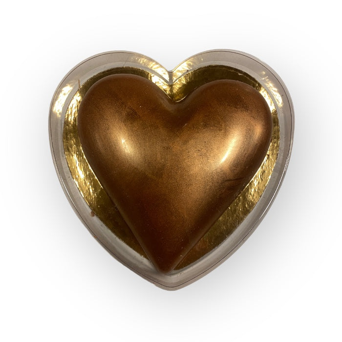 Heart of Gold Day of Care. Chocolate Heart Gold 200 grams Letterbox po ...