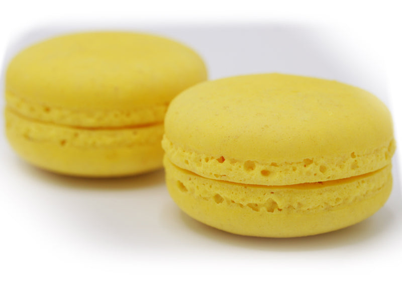 Gele macaron Citroen per stuk bestellen – Macaronstore.nl